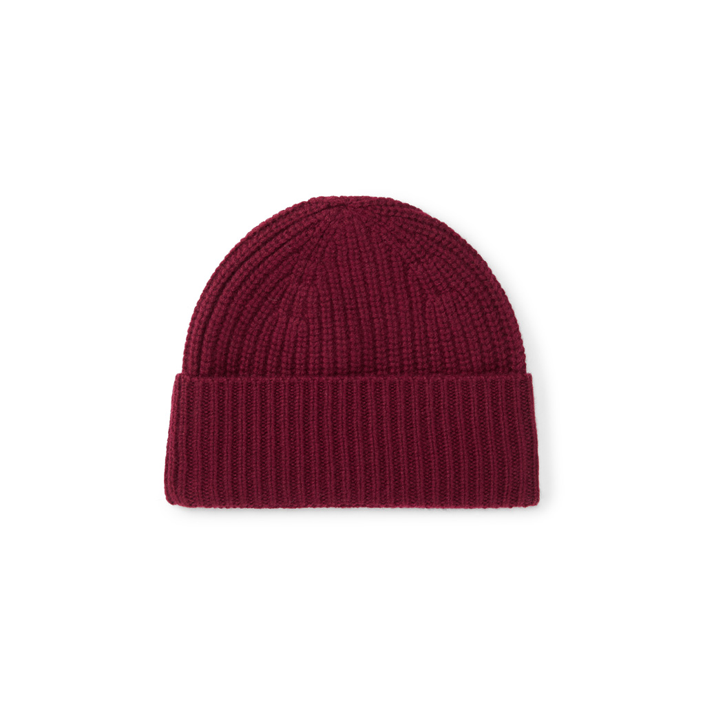 Cashmere-Mütze in Rot - im windsor. Online-Shop