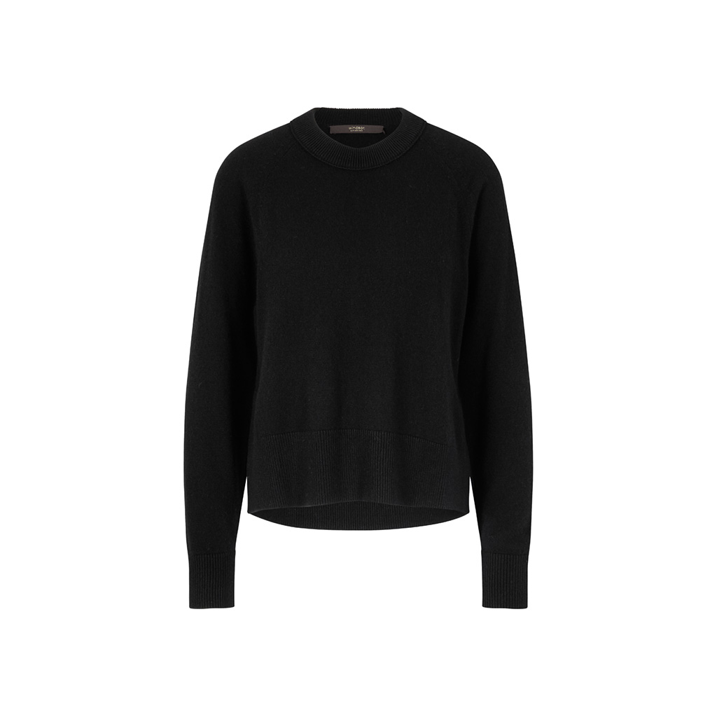 Cashmere-Pullover in Schwarz - im windsor. Online-Shop