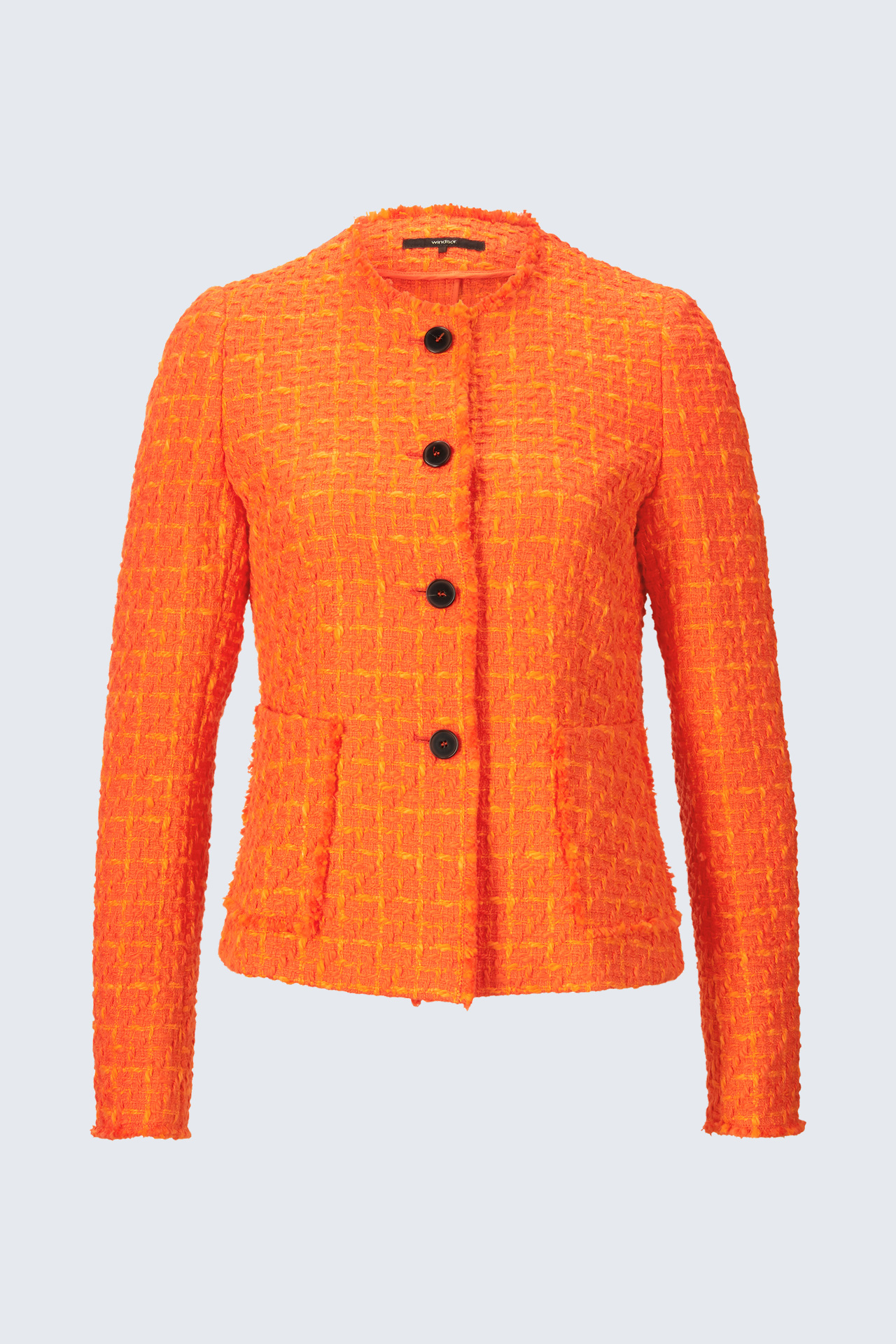 Bouclé-Blazer in Orange - im windsor. Online-Store